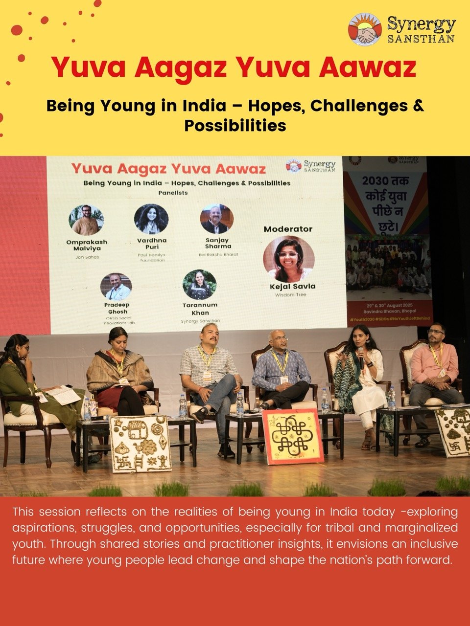 Yuva Aagaz Yuva Awaaz 2025 - Day 1 - Synergy Sansthan